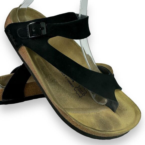 Birkenstock | Shoes | Birkenstock Betula Jasmine Toe Loop Sandals Black ...